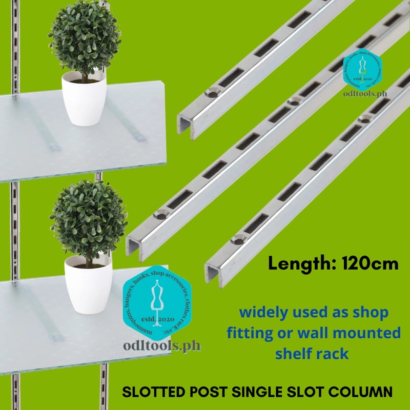 Slotted Post/Flat Bar/Bracket/Connectors DIY Shop Fitting and Wall ...