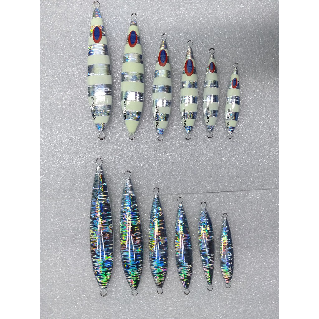 JIGAHOLIC VIGILANTE FISHING LURE BAIT (SILVER GLOW) Jigs for Fishing ...