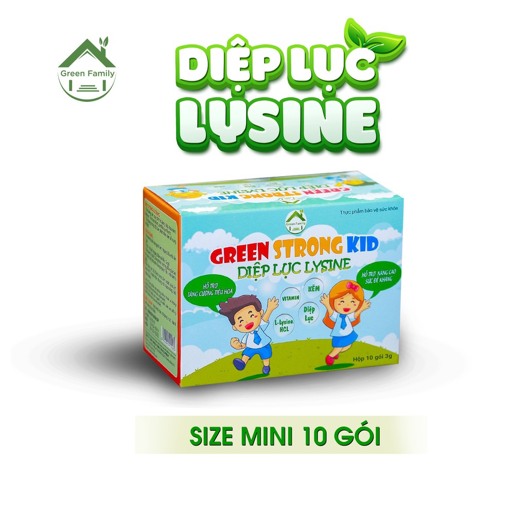 Chlorophyll Lysine Kid HBC GREEN FAMILY Helps Children Eat Well ...