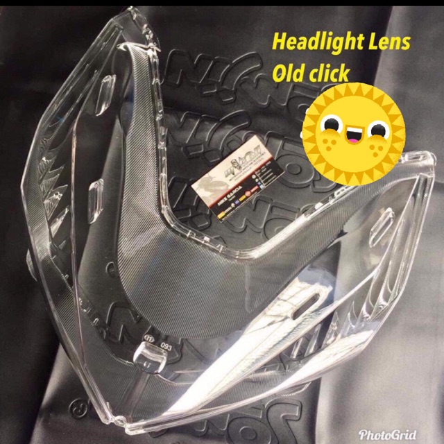 HEADLIGHT LENS FOR HONDA CLICK V1 FOR OLD THAILAND ORIGINAL | Shopee ...