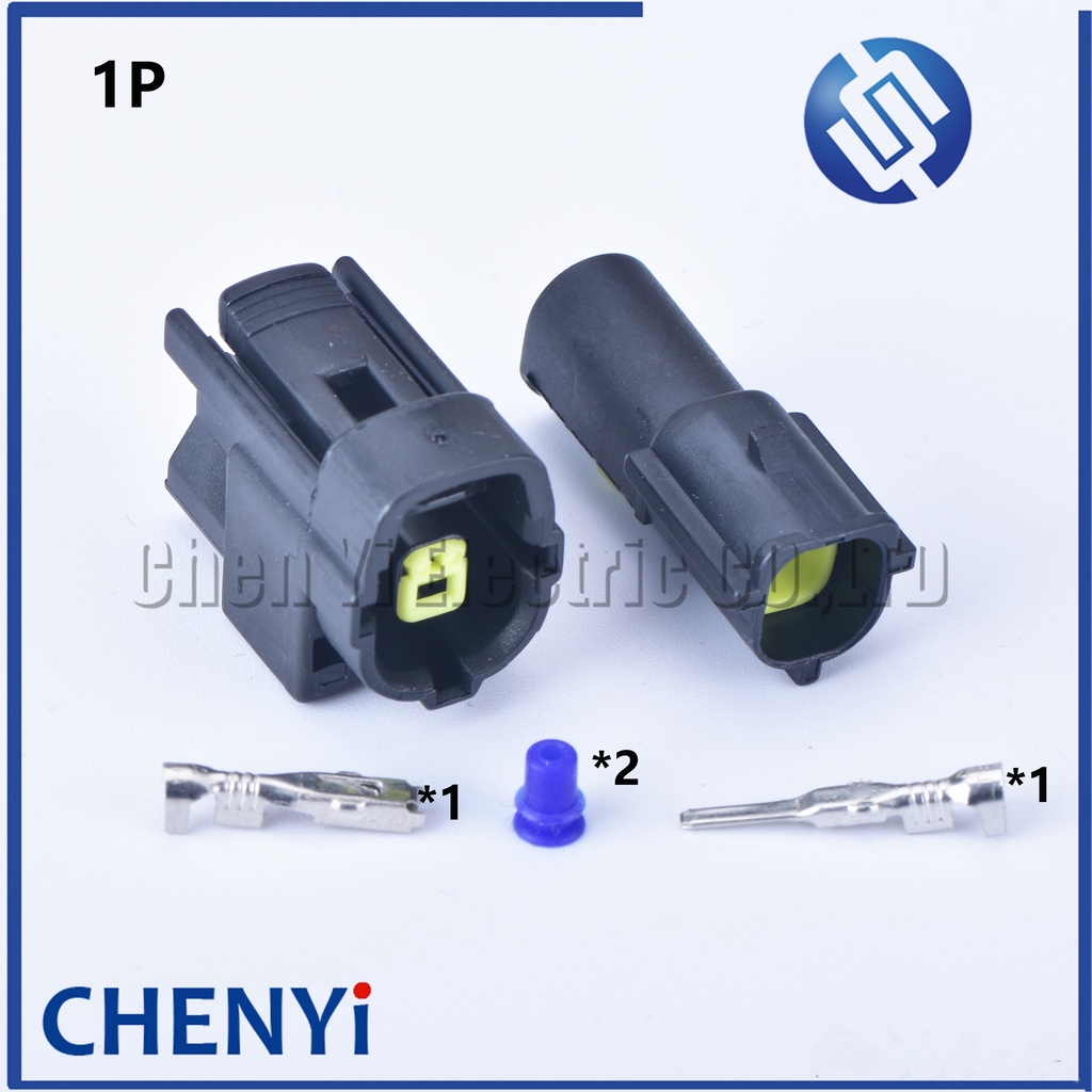 1 pin way male or female waterproof wire connector auto electrical plug ...