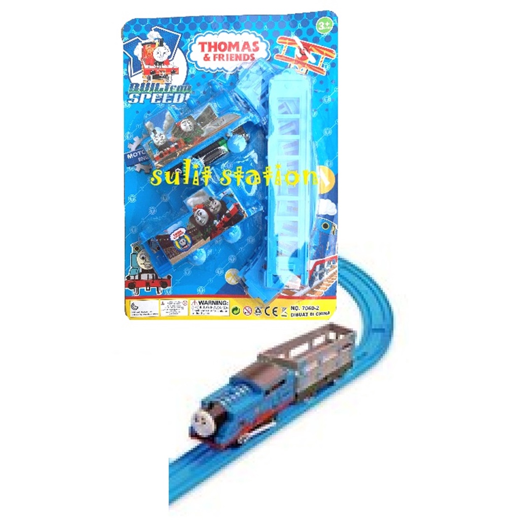 THOMAS BATTERY OPERATED MINI TOY TRAIN with TRACK PLAY SET TOYS FIGURE ...