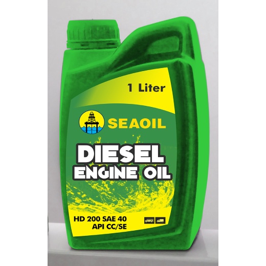 Seaoil Diesel Engine Oil SAE 40 1 Liter | Shopee Philippines