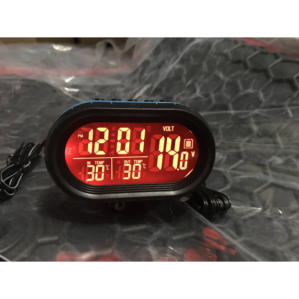 Car Digital Clock(universal) | Shopee Philippines