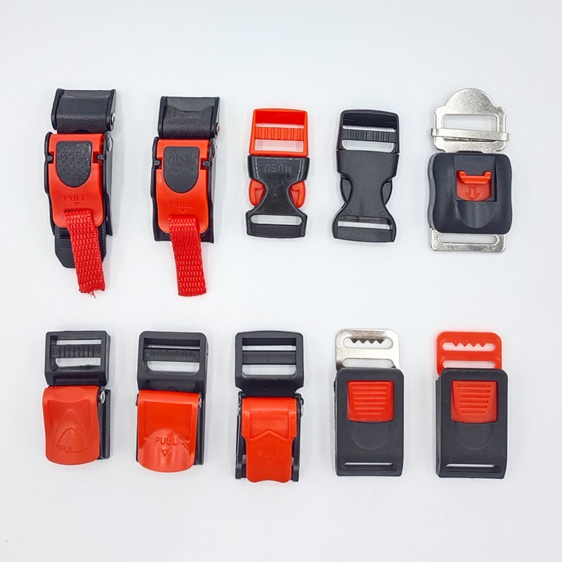 Electric Bicycle Helmet Accessories Chin Buckle Insert Buckle Plastic ...