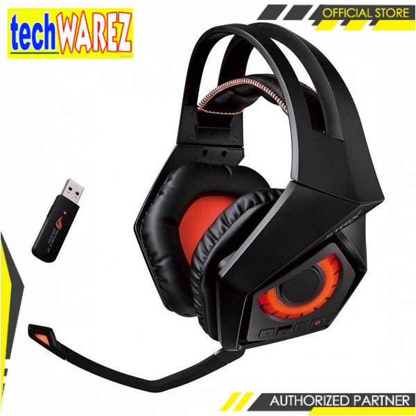 ASUS Rog Strix Wireless Owl 2.4ghz Gaming Headset With 7.1 Surround ...