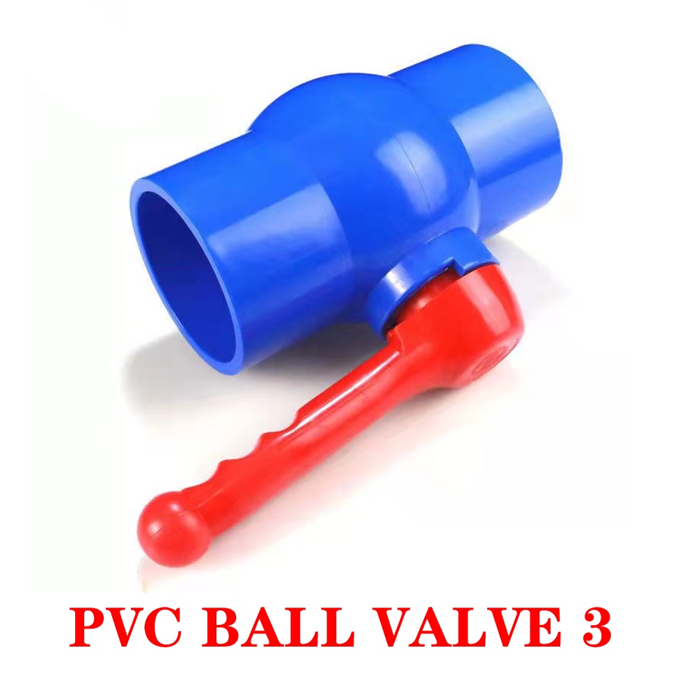 COD PVC Ball Valves 3 inch (Blue Gate Valve Shower Valves Plastic Ball ...