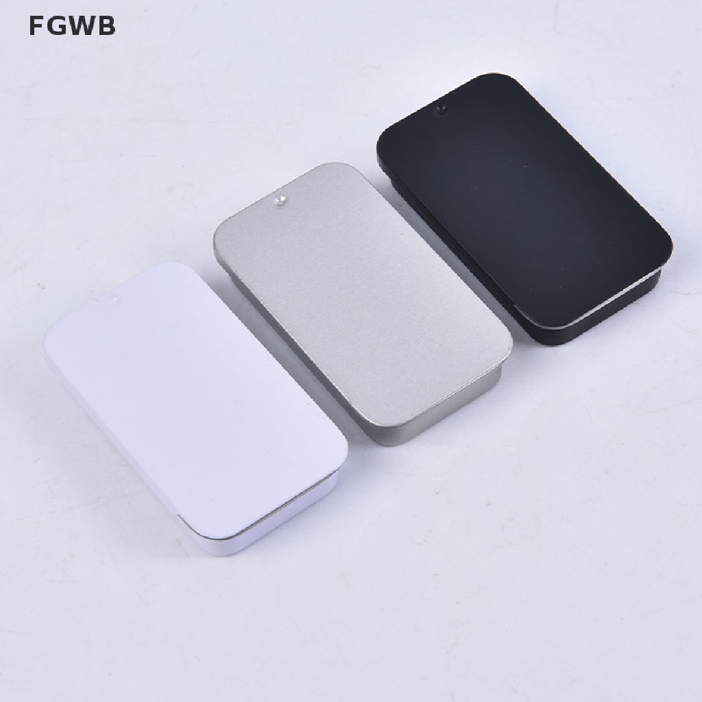 LOVEHOME 1PC Mini Iron Box Slide Cover Storage Box Wedding Portable Tin ...