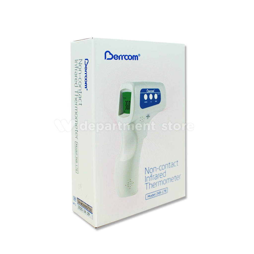 BERRCOM Non-Contact Infrared Thermometer | Shopee Philippines