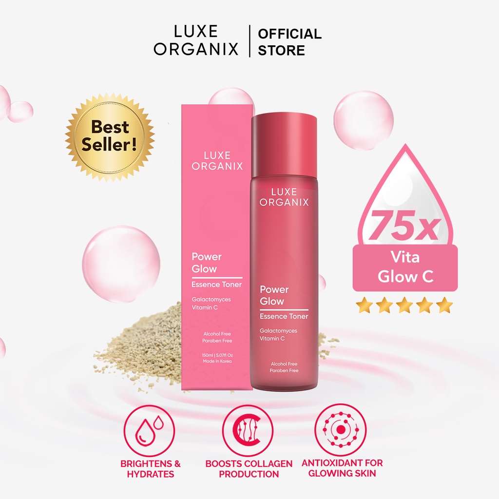 Luxe Organix Power Glow Vit C Toner 150mL | Shopee Philippines