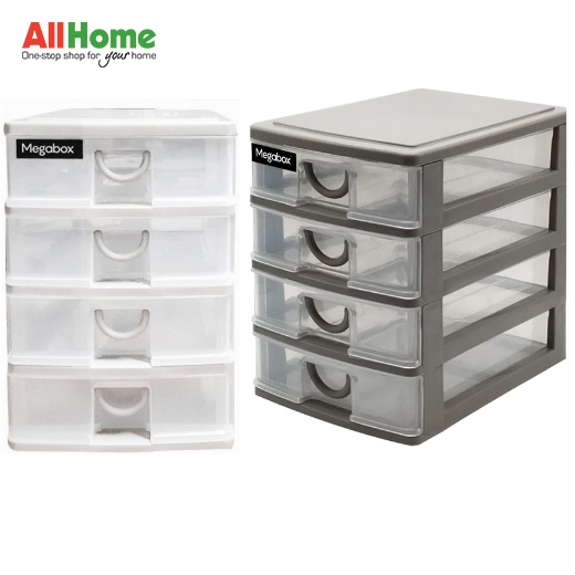 MEGABOX MG167 Small Drawer (White, Gray) | Shopee Philippines