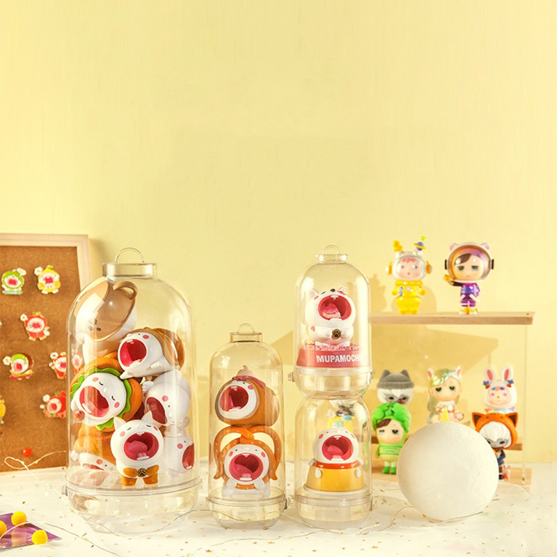 Space Capsule Blind Box Display Stand Garage Kit Doll Dust Cover ...