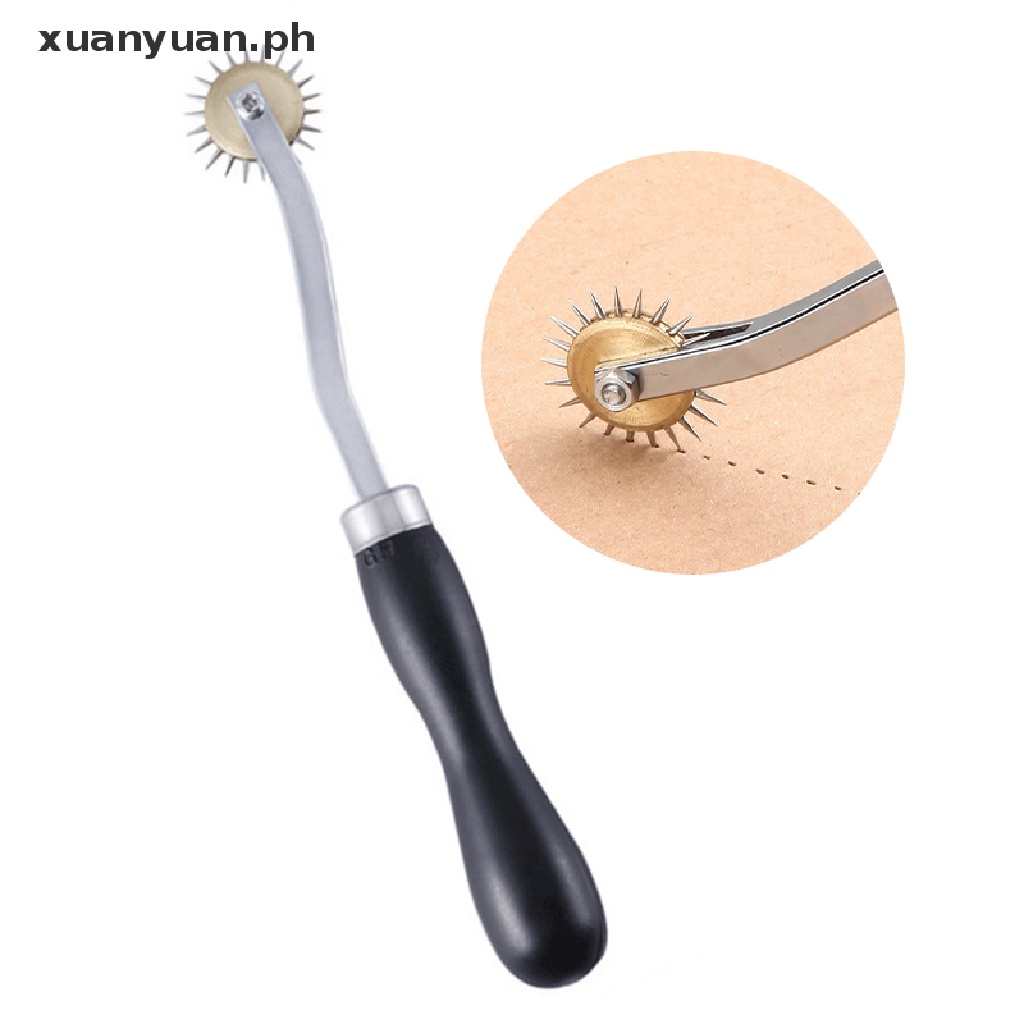 XUAN Sewing Tool Kit accessories Handle Practical Serrate Edge Pattern Tracer Tracing Tailor ...