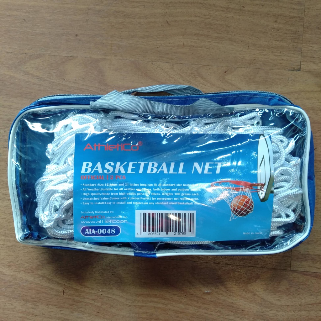 Basketball Official Goal Ring Net Heavy Duty 2pc AIA-0048 | Shopee ...