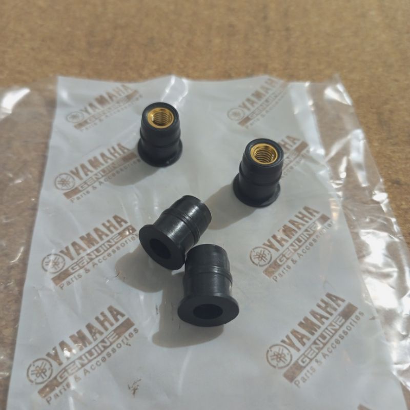 Windshield Rubber Nut Visor (5pcs) Nmax Aerox Xmax R15 R3 R6 Ninja Pcx ...