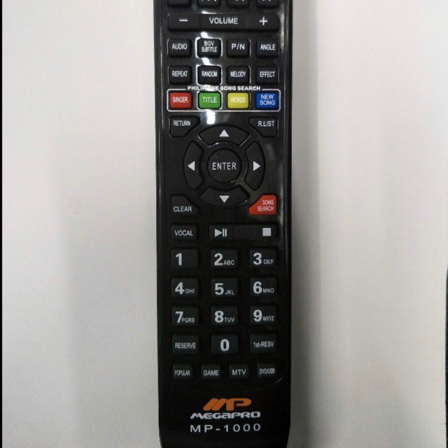Megapro Karaoke Player Handheld Remote for MP-1000/MP-1000 PRO/DX-2 Origina-Brand New | Shopee ...