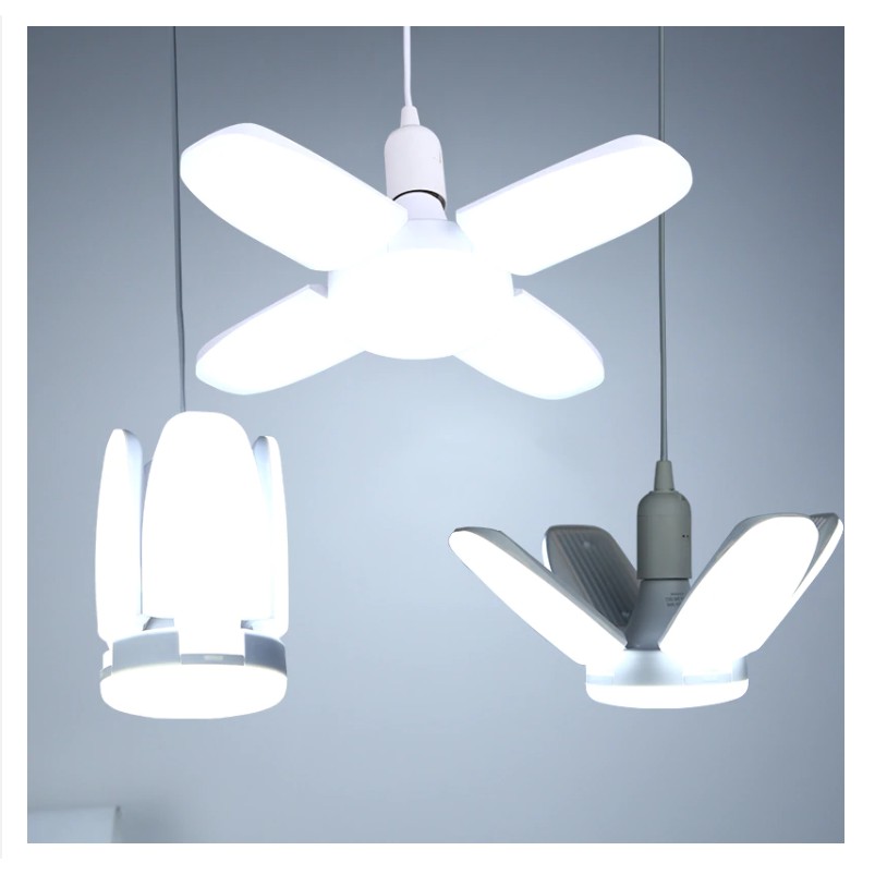 Mini Fan Blade LED Deformable Lamp Adjustable Ceiling Lamp LED Folding ...