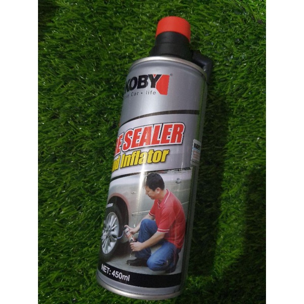 KOBY TYRE SEALER INFLATOR 450ml KOBY TYRE SEALER INFLATOR 450mlKOBY ...