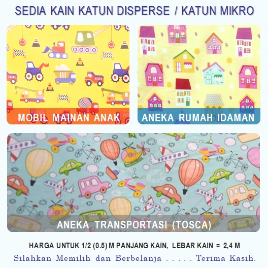 CHARACTER Motif Polymicro Fabric (CHILDREN'S TOY CARS, VARIOUS HOUSES ...