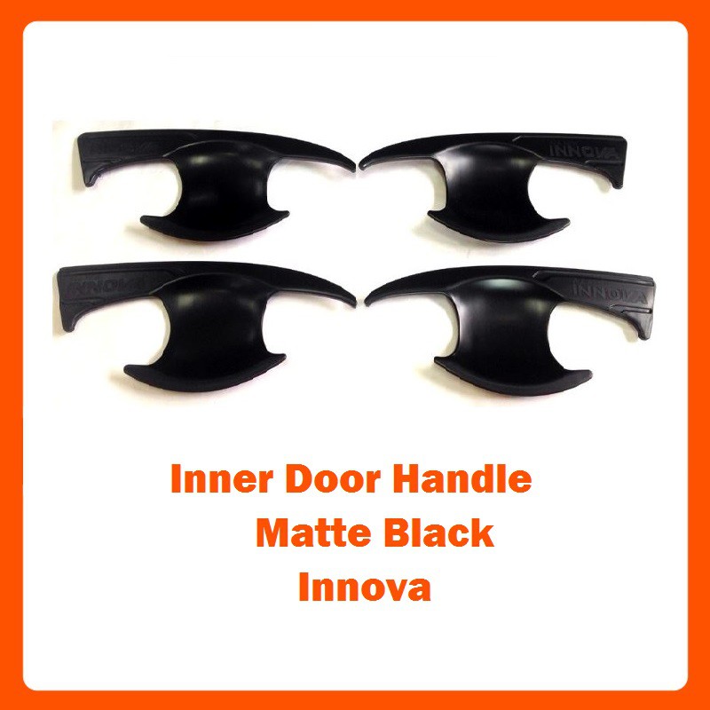 Toyota Innova Matte Black Door Handle (Inner) | Shopee Philippines