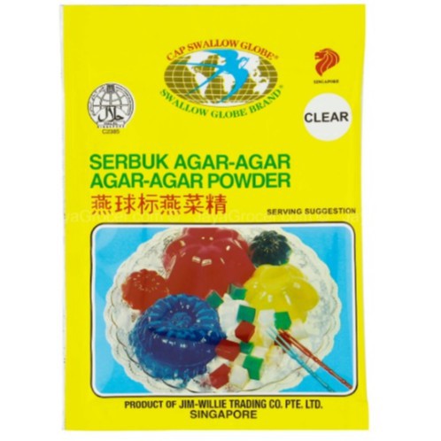 Cap Swallow Agar-agar Powder 10g (clear) | Shopee Philippines