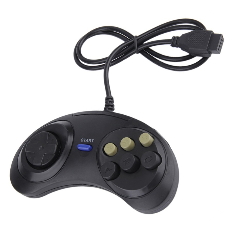 Sega Handle Sega Handle Classic Wired 6 Buttons Joypad Handle Game ...