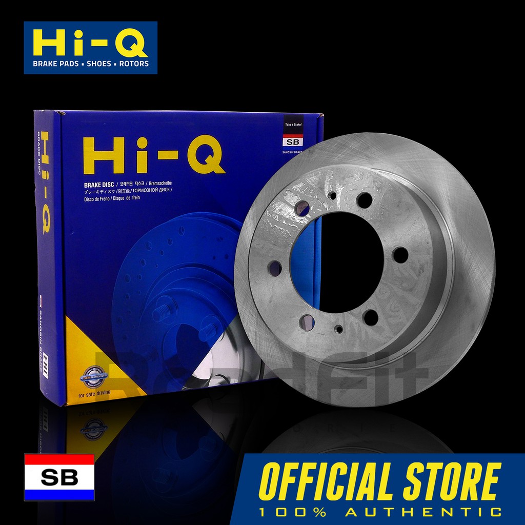 Hi-Q Premium Rear Brake Rotor Disc for Ssangyong Musso, Rexton RX290 ...
