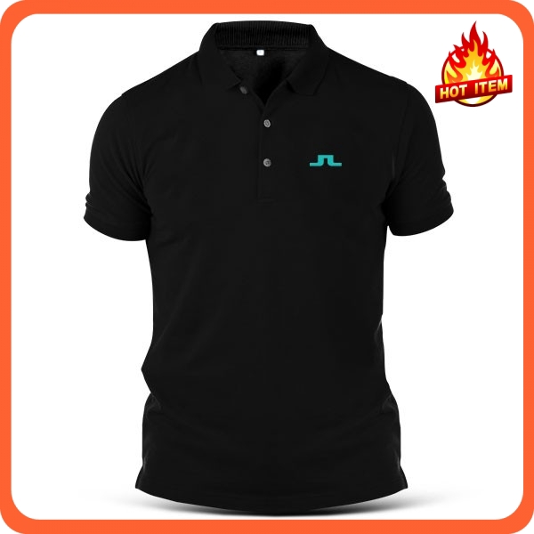 JL Golf J.Lindeberg Embroidery Casual Fashion Tee bSports Polo T Shirt ...