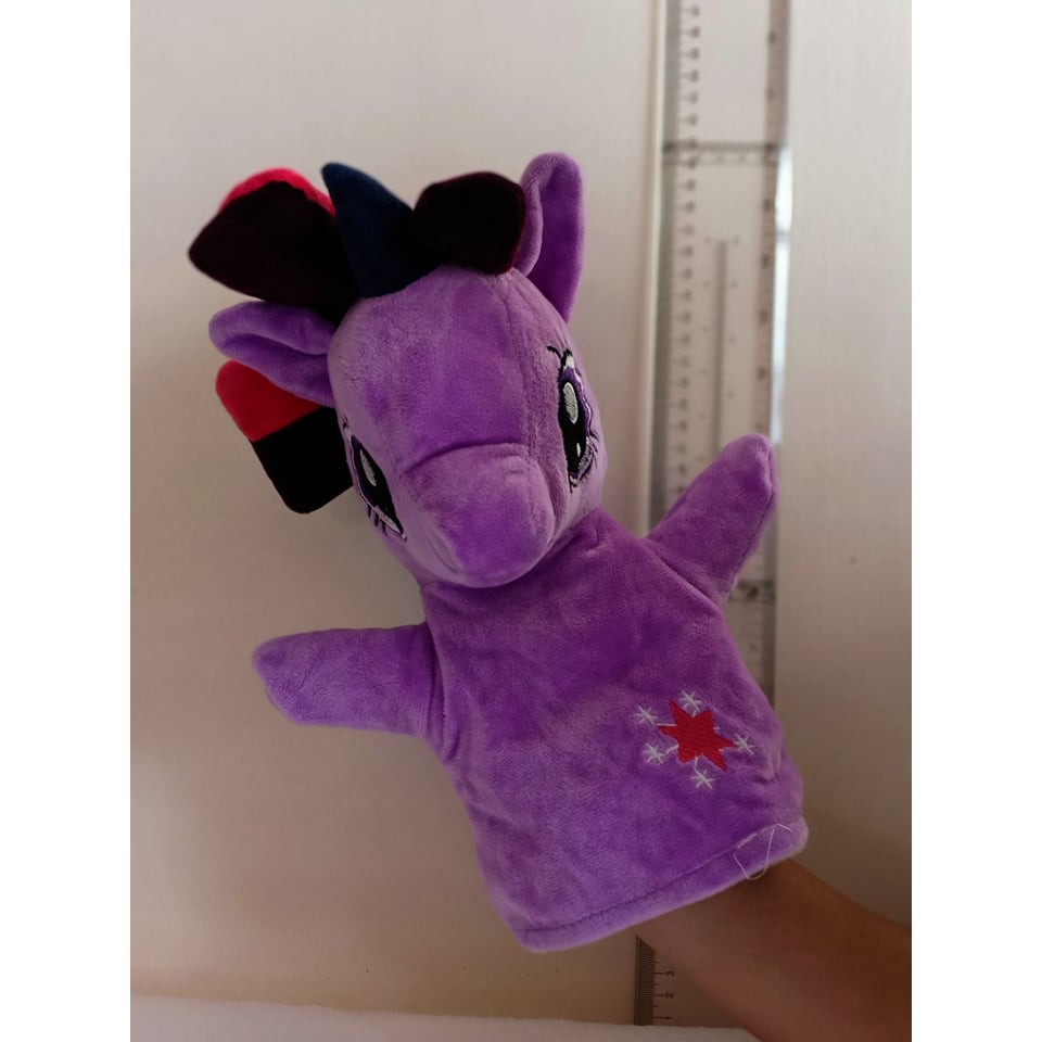 Cute Cartoon Little Pony Hand Puppet Plush Toys | Shopee Philippines