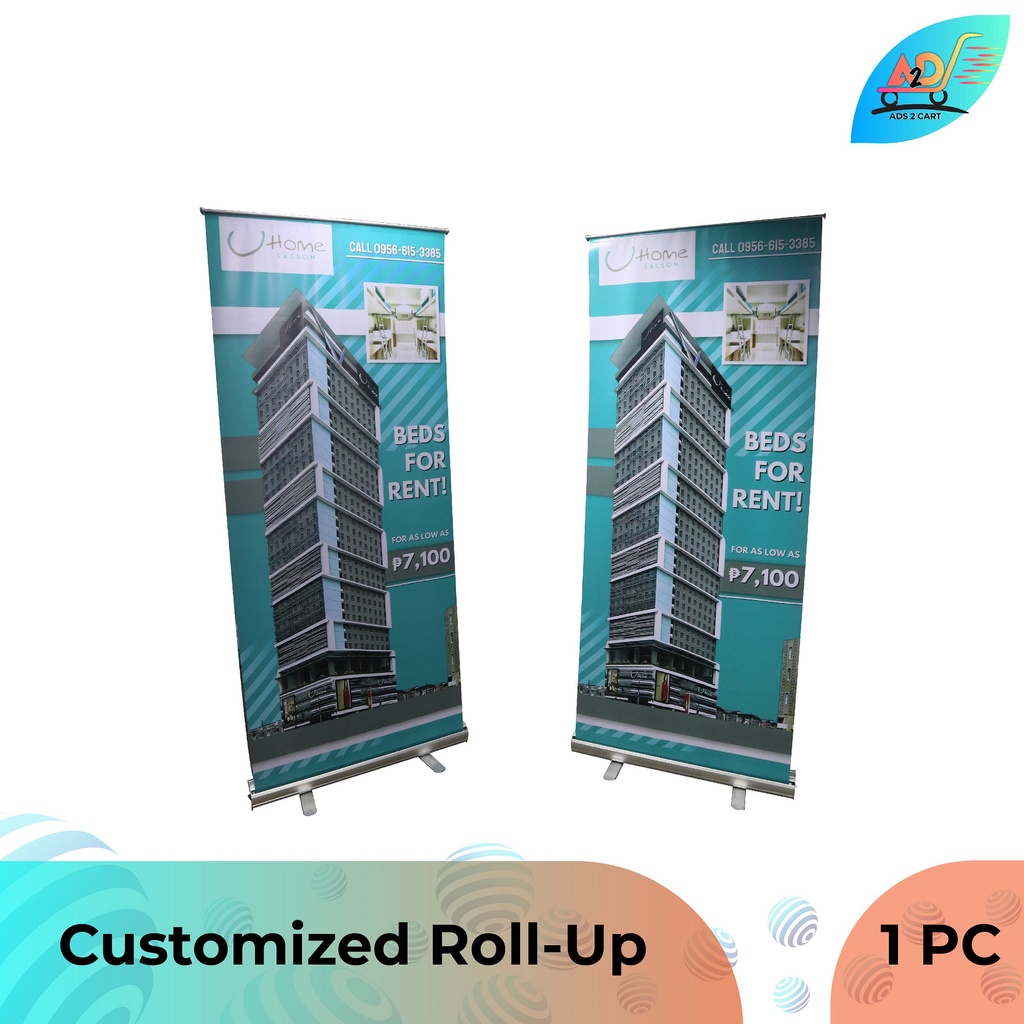 ADS Customize Aluminum Roll Up Banner tarpaulin design for advertising ...