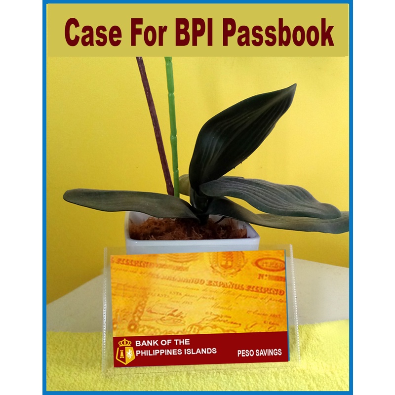 BPI PASSBOOK CASE- - WE CUSTOMIZE FOR YOU | Shopee Philippines
