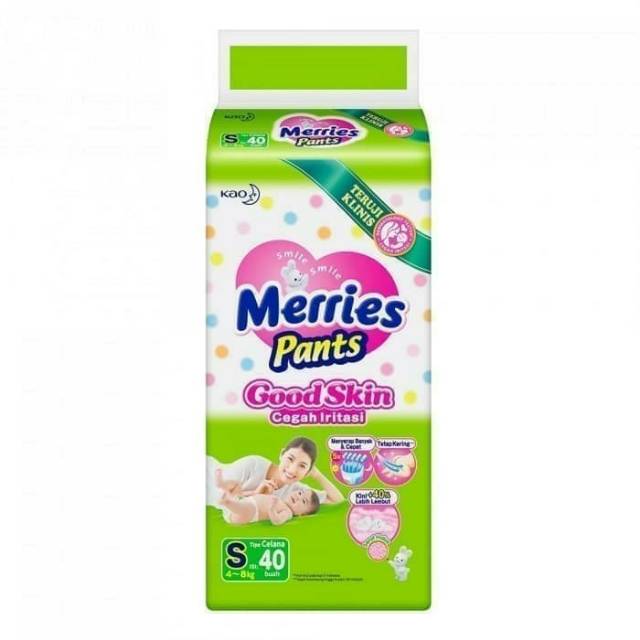 Merries PANTS GOOD SKIN S40 S40 - NB | Shopee Philippines
