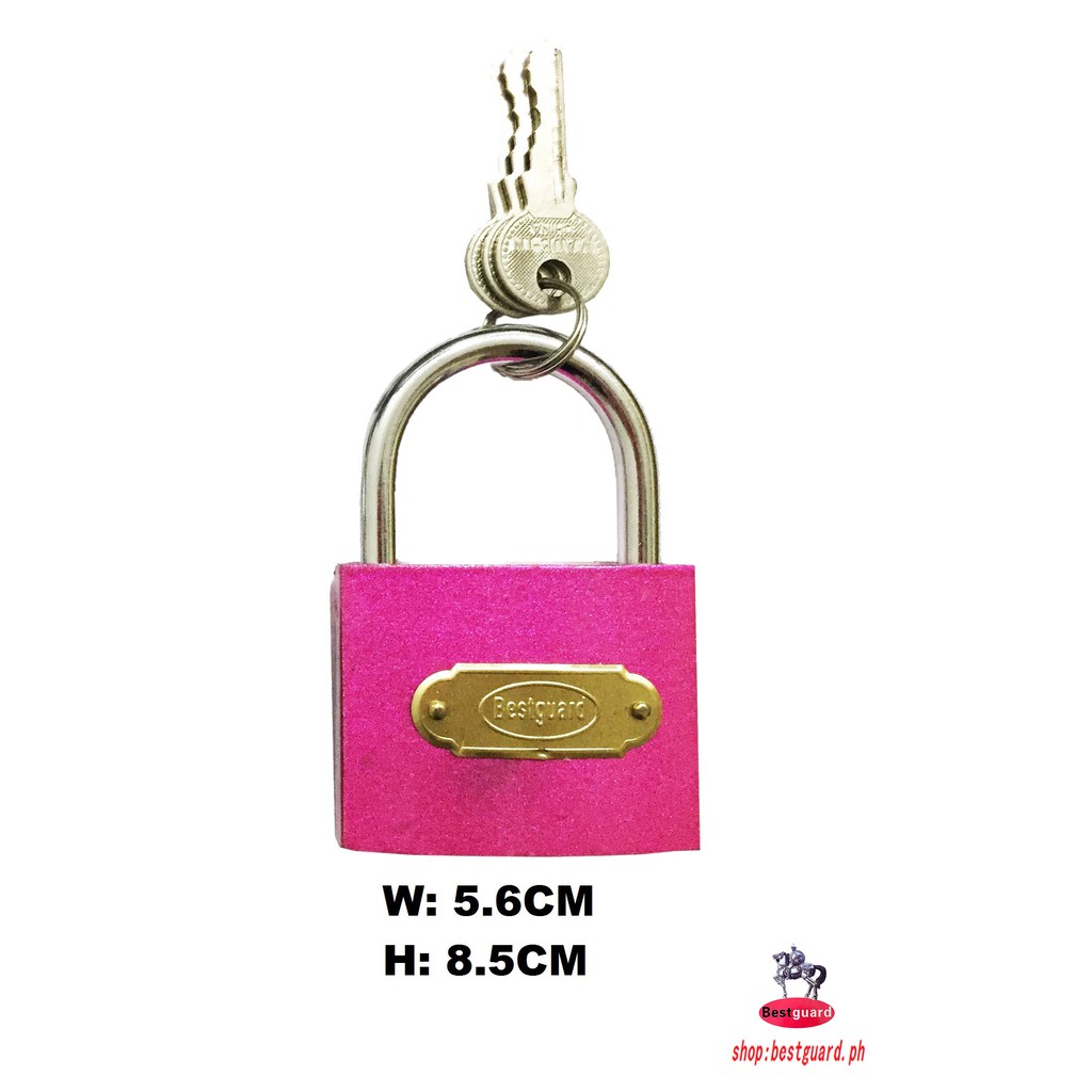 Bestguard A174 Colourful Padlock 63MM | Shopee Philippines