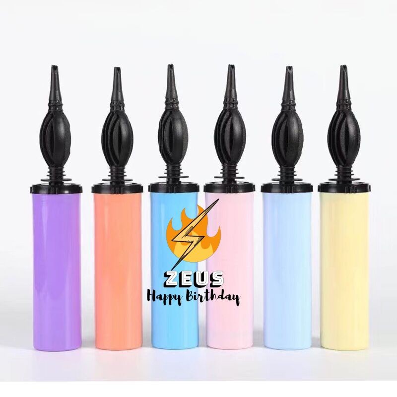 King star macaron color pump good quality balloon pump happy birthday ...