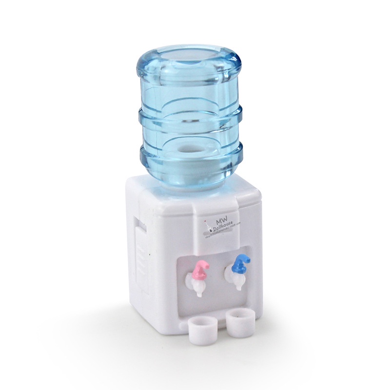 Simulation Mini Water Dispenser Model Dispenser+Cup Set Pocket Doll ...