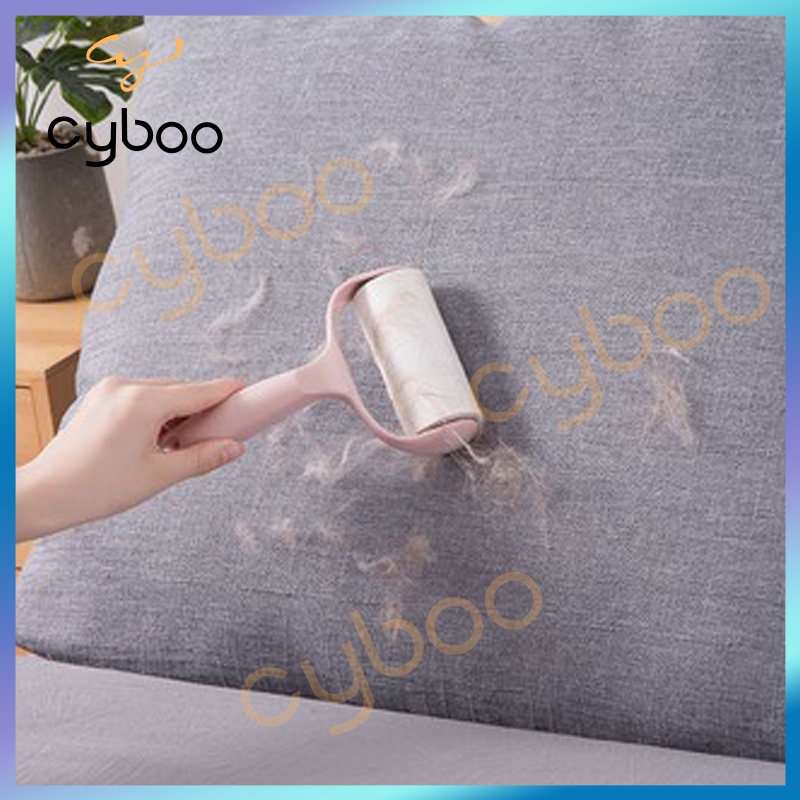 Sticky Pet Fur Cleaner Hair Roller with Cover Clothes Cleaning Dust ...