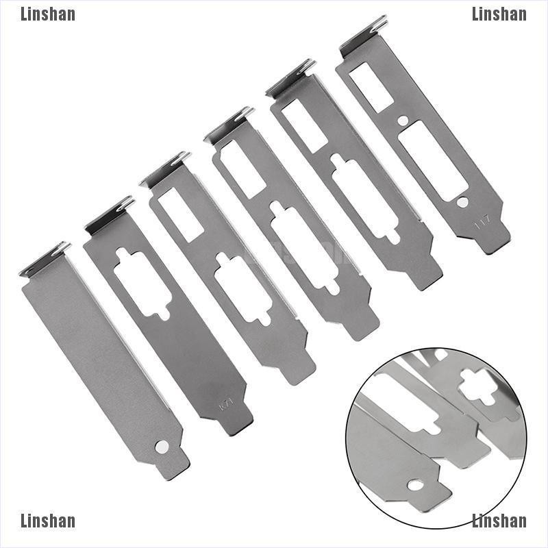 Linshan Low Profile Bracket Adapter DVI HDMI VGA Port For Half Height ...
