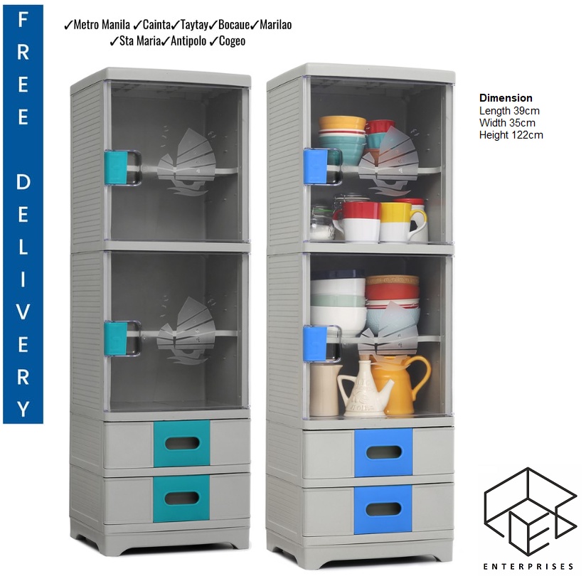 ZOOEY ULTIMA DISH CABINET (METRO MANILA DELIVERY) | Shopee Philippines