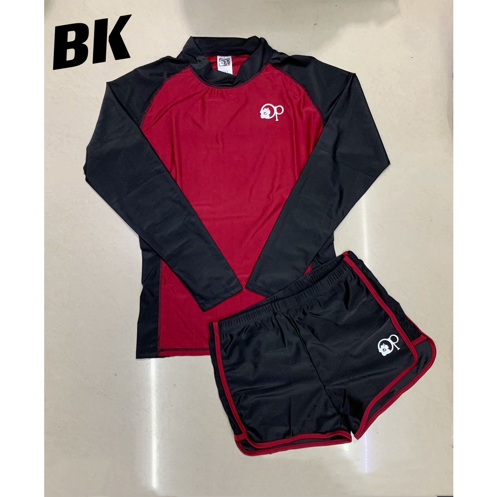 women longsleeves rush guard Terno For Women Swimwear Rushguard ...