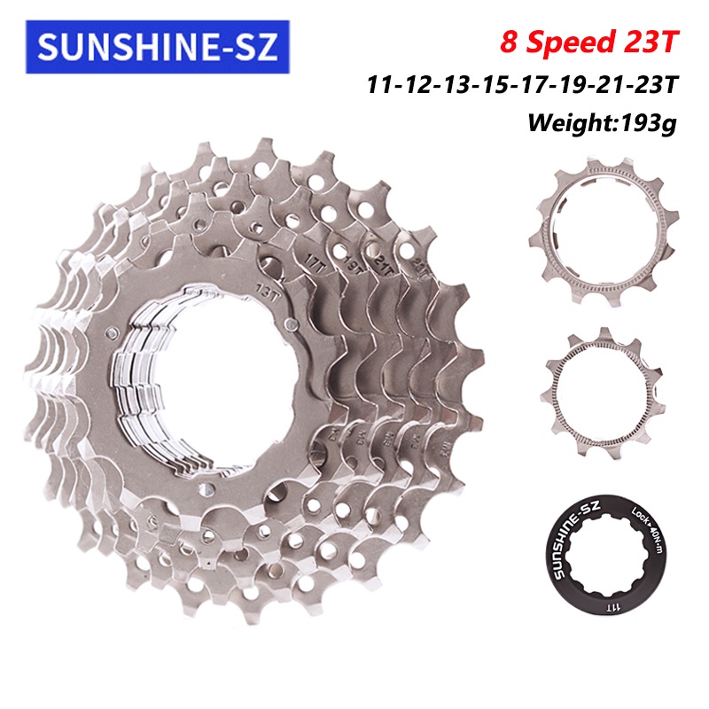 Sunshine Road Bike 8S/9S/10S/11S Cassette 9Speed 10Speed Cogs Roadbike ...