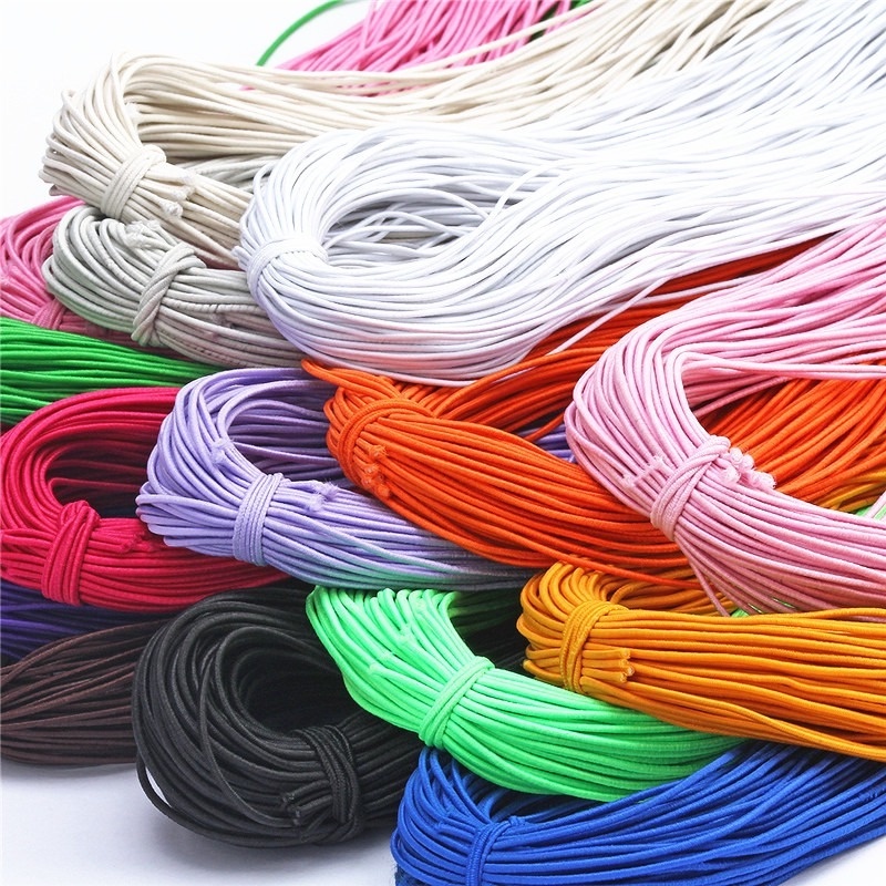 22m 1mm Beading Elastic Stretch Cord Beads Cord String Strap Rope Beads ...