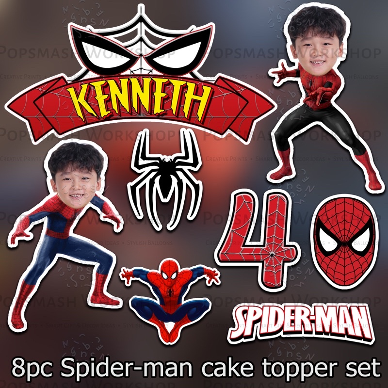 Shop cake topper spider man for Sale on Shopee Philippines