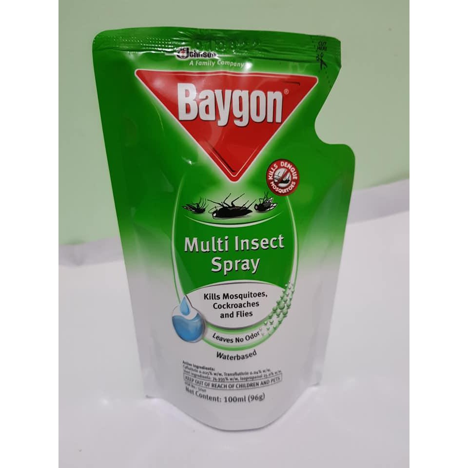 Baygon Multi Insect Spray Pump & Refill | Shopee Philippines