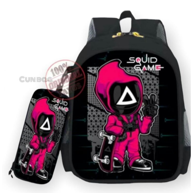 Squid Game Kids Backpack | Shopee Philippines
