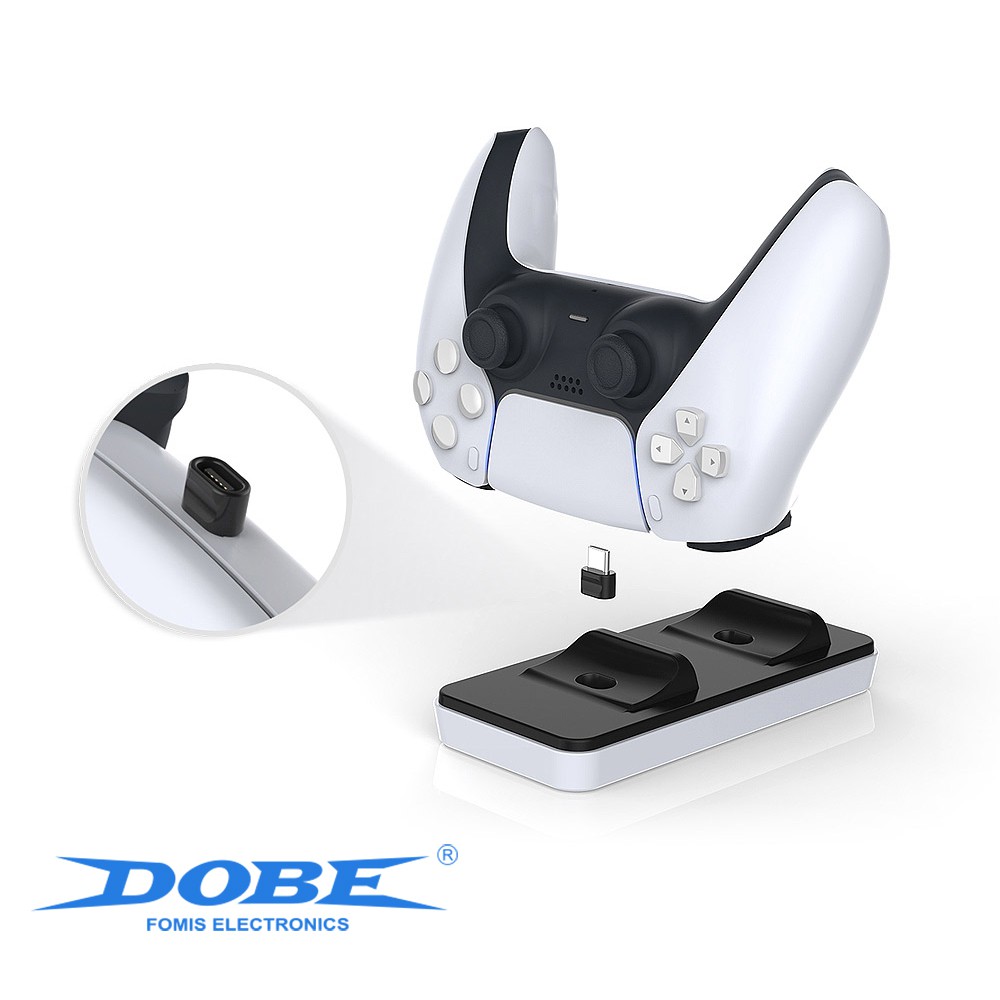 Dobe Playstation 5 PS5 Charging Dock with Detachable Mini Adapter TP5-0505 | Shopee Philippines