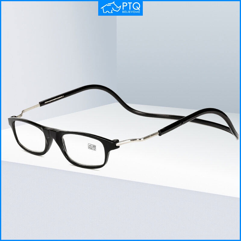 PTQ Hanging Reading Glasses Magnetic Foldable Reading Glasses for Men ...