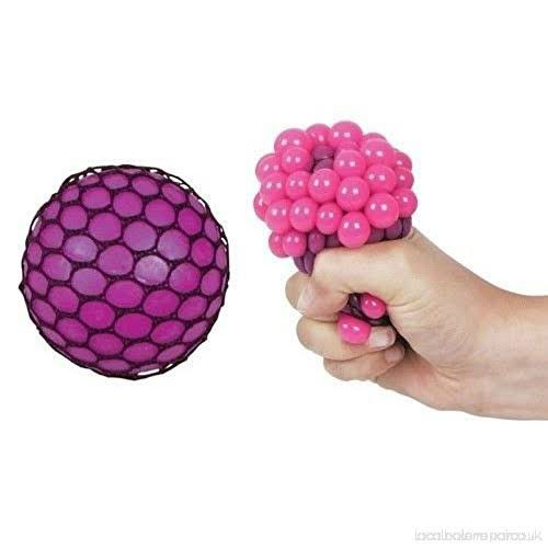 DIY Squeeze Ball Self Made Assorted Colors Mesh Stress Relief | Shopee ...