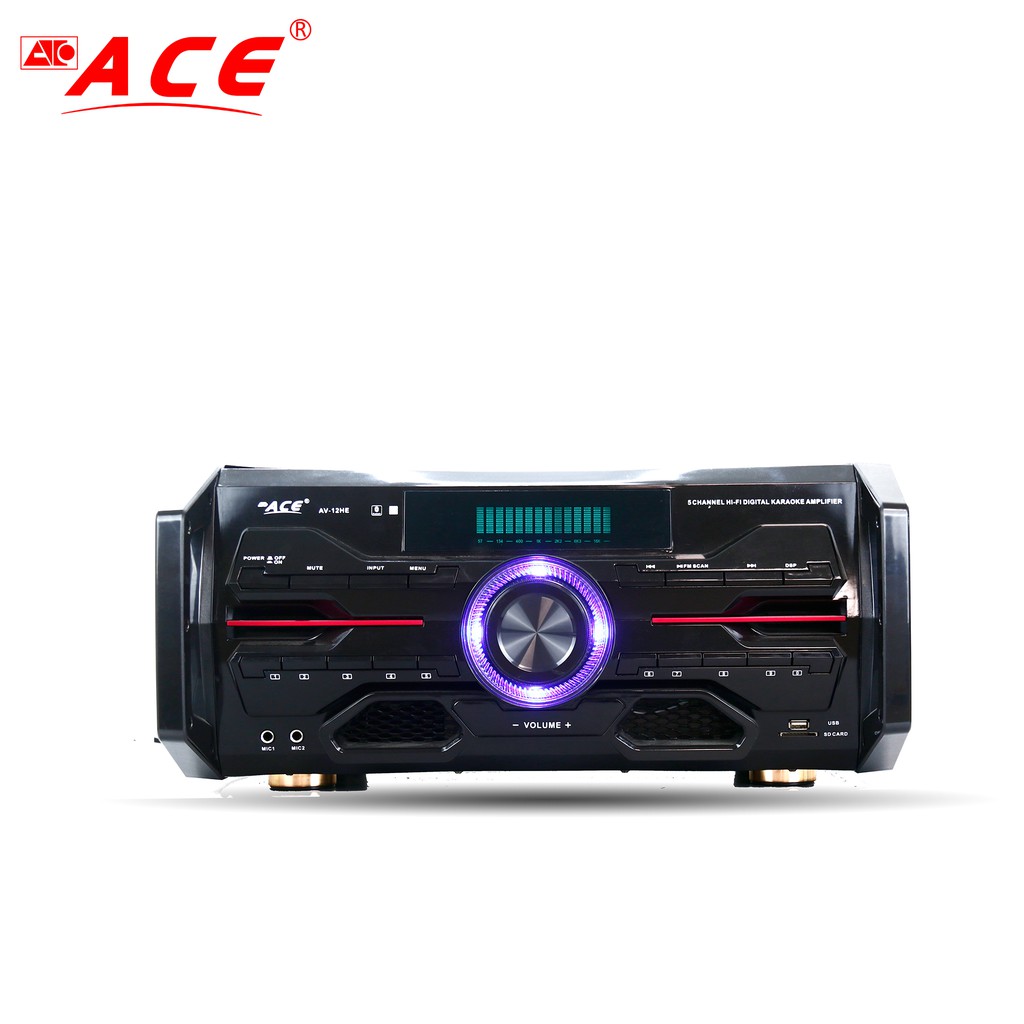 ACE AV-12HE Professional Super Power Amplifier | Shopee Philippines