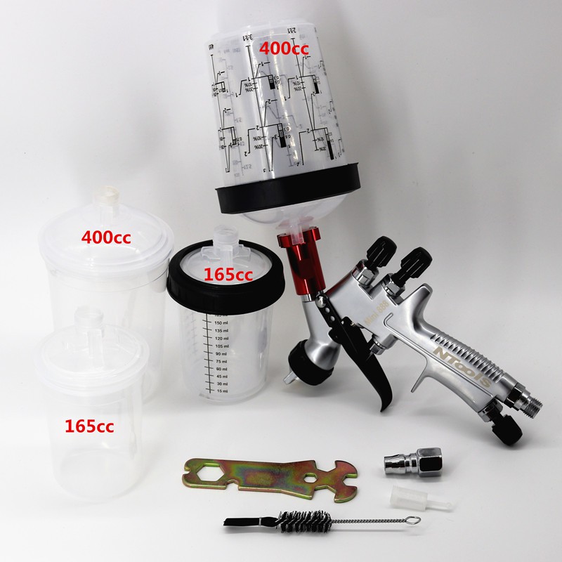 Mini spray gun paint spray gun air spray gun with 165 /400cc Spray gun ...