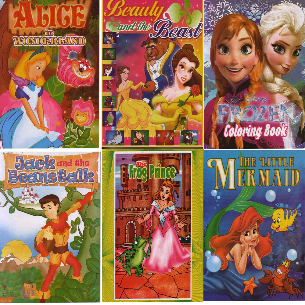 COLORING book with Story English with Tagalog translation - ordinary ...